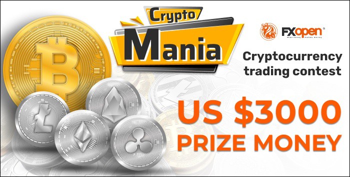 "CryptoMania" — A Free Contest with Real Prize Money | FXOpen Trading Blog